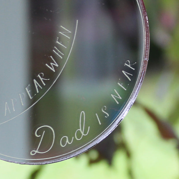 Personalised Robin Mirror Remembrance Keepsake – Love Lumi Ltd